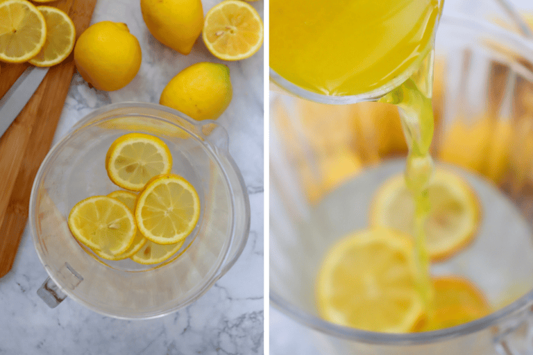 Homemade Lemonade - Party Time Snacks