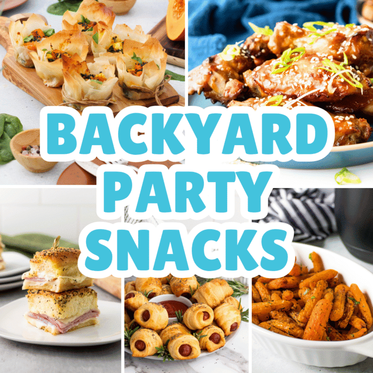 Brown Foods for Color Party - Party Time Snacks