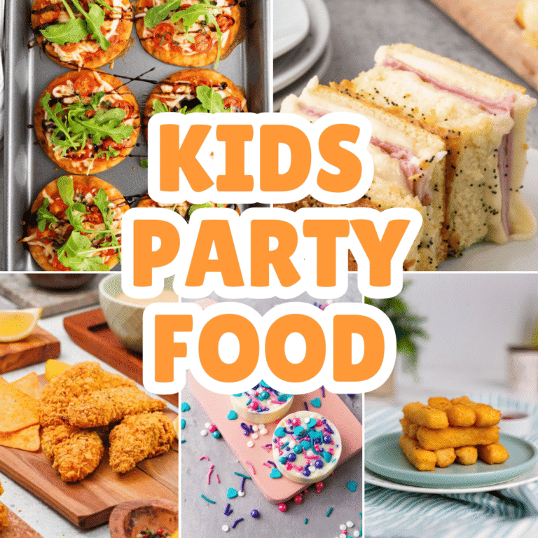 Orange Foods for Color Party - Party Time Snacks