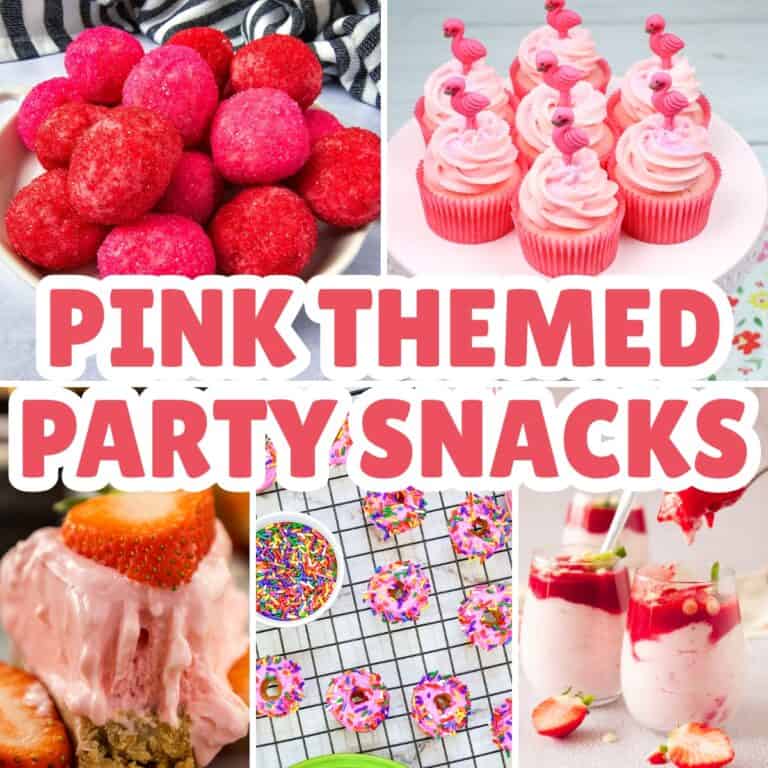 Orange Foods for Color Party - Party Time Snacks